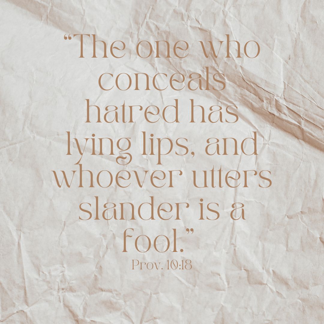 Hatred Steals Joy – Honest Reflections